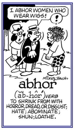 Word: Abhor – LEARNBOOK.ORG